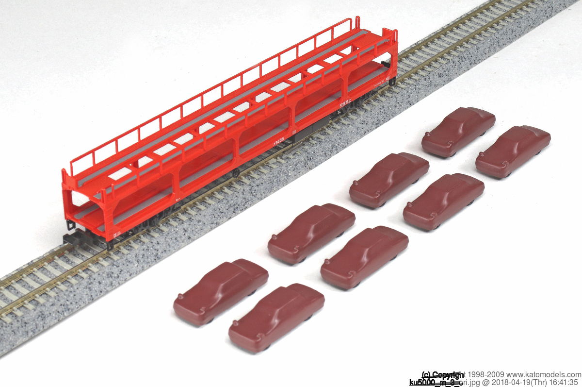 KATO 10-1448 ク5000 6両セット 積載用自動車付属 鉄道模型 Nゲージ | TamTam Online Shop